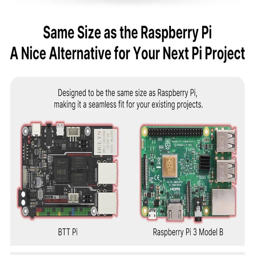 BIGTREETECH BTT PI V1.2 płyta 64-bitowy czterordzeniowy Cortex-A53 ARM VS Raspberry PI Orange PI ...