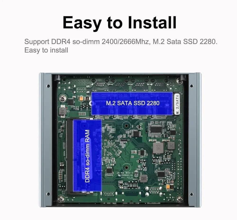 Chatreey 2.5G pfSense Firewall intel Pentium N4000 4 * Intel i225 Nics ...