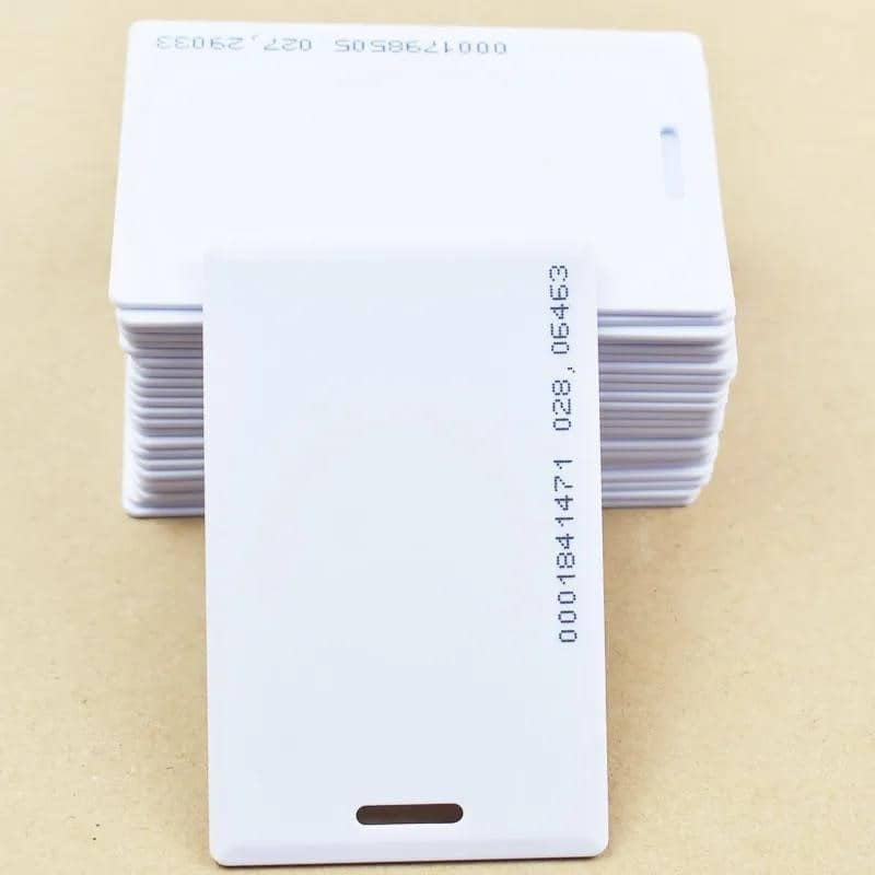 Gruba karta RFID 125 kHz TK4100 ID Karta inteligentna zbliżeniowa Karta ...