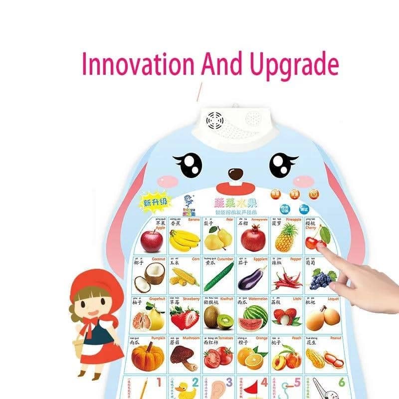 HCKG alfabet Pinyin audio tablica ścienna dla dzieci wczesna edukacja ...