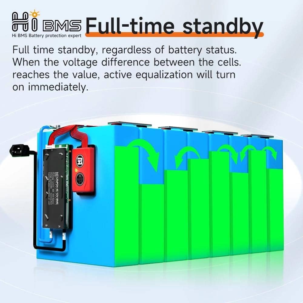 HIBMS Smart Active Balancer bms Lifepo4 Aktywny korektor 4S Balance ...