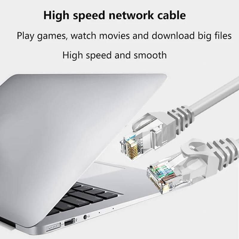 Kabel Ethernet 1000 Mbps Cat 6 kabel sieciowy Lan przewód Lan UTP ...
