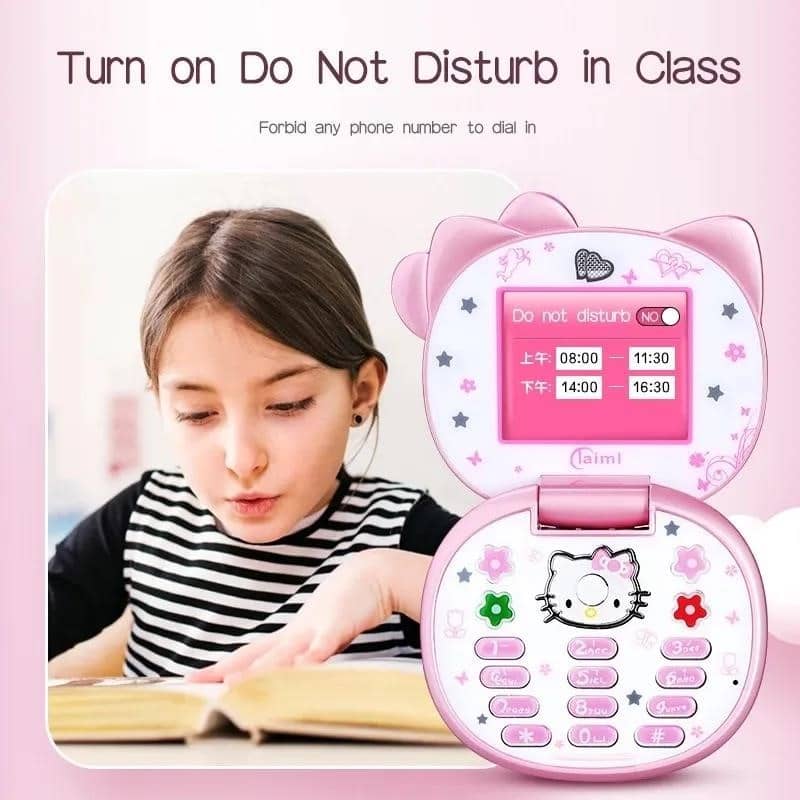 Kawaii Sanrio Hello Kitty Anime rysunek dziecko telefon komórkowy Mini ...