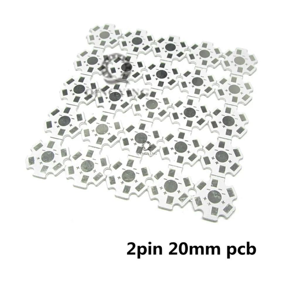 LED PCB Board Radiator Aluminiowa płyta podstawowa Podłoże 20mm Gwiazda ...
