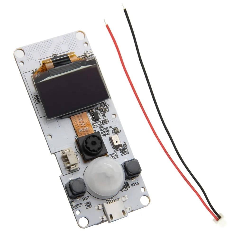 LILYGO-TTGO T-Camera ESP32 WROVER i moduł kamery PSRAM ESP32-WROVER-B OV2640 moduł kamery 0.96 OLED