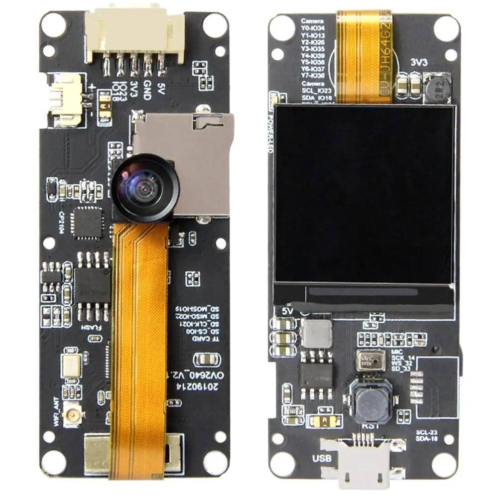 LILYGO-TTGO T-Camera Plus ESP32 CAM płytka rozwojowa 8MB SPRAM moduł ...