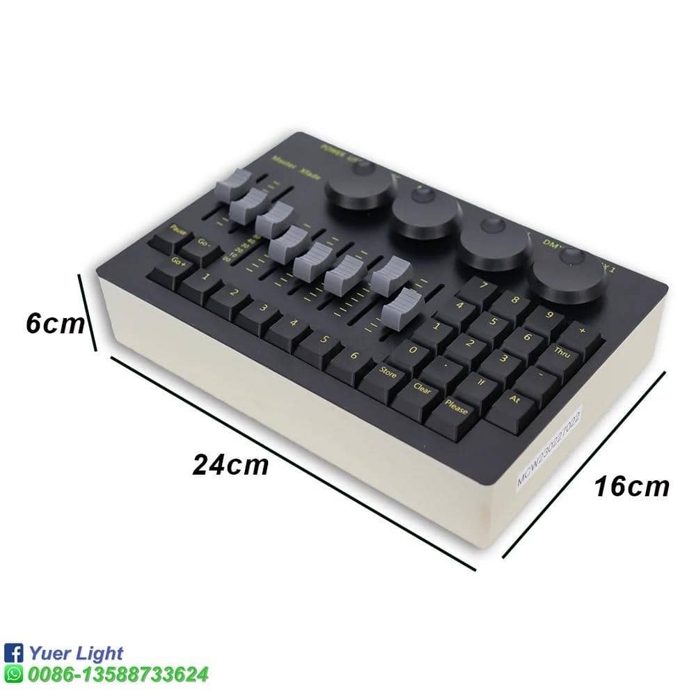 NOWA konsola kontrolera oświetlenia scenicznego Mini Command Wing z ...