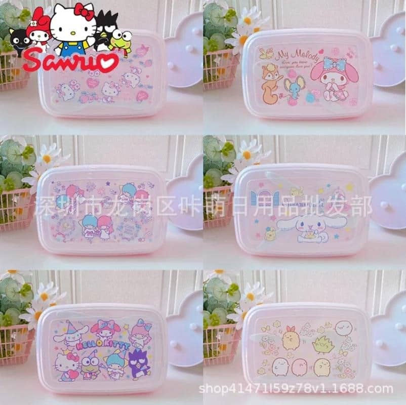 Sanrio Melody Kuromi Hello Kitty Cinnamoroll Pochacco Plastikowe ...