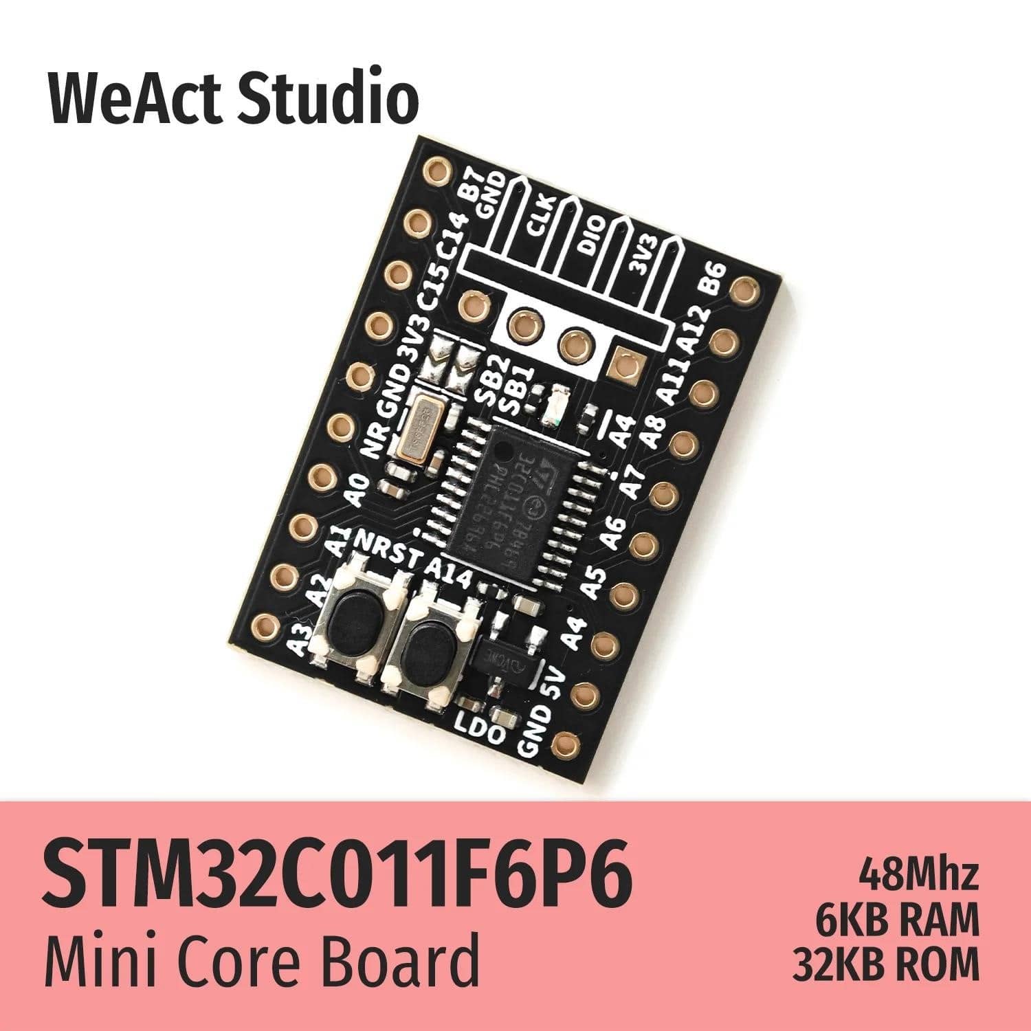 WeAct STM32C011F6P6 STM32C011 STM32C0 STM32 Płyta główna Płyta ...